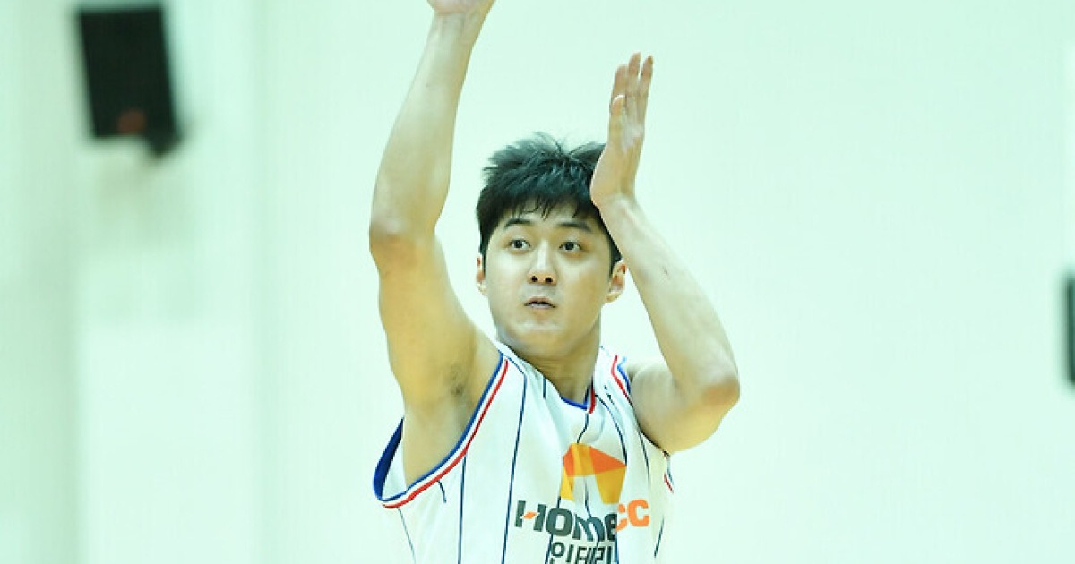 [JB포토] D리그, 3점슛 시도하는 KCC 여준형