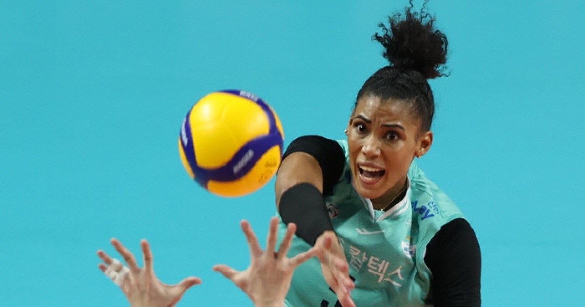 실바 ‘35점’ IBK 눕혔다