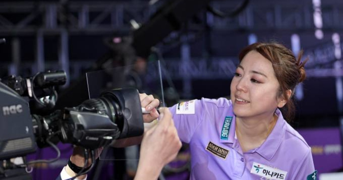 돌풍의 주역 임혜원, ‘일본 3쿠션 강호’ 사카이에 석패 [LPBA]