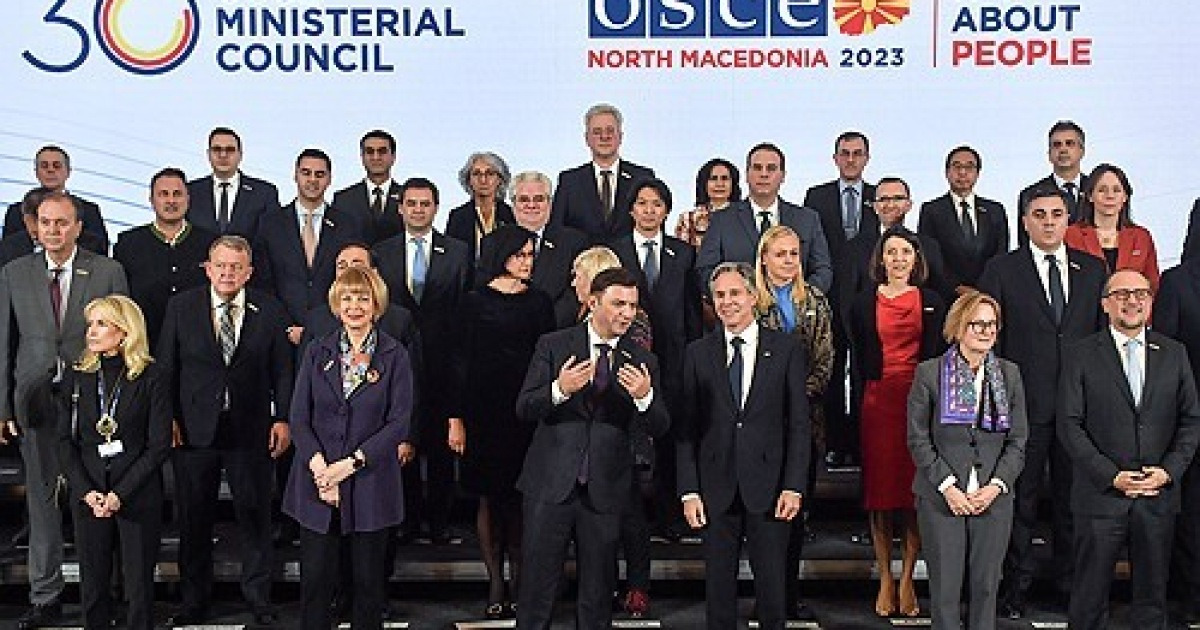 NORTH MACEDONIA OSCE MEETING