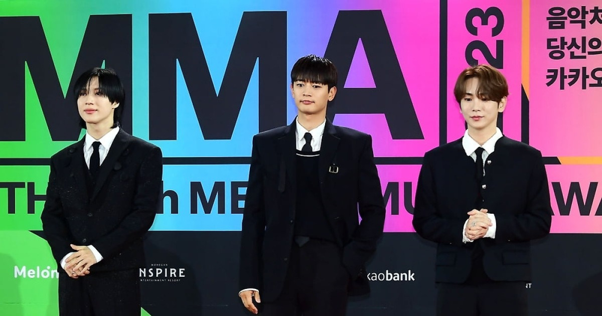 [TEN포토]샤이니 '데뷔 15주년'(MMA2023)