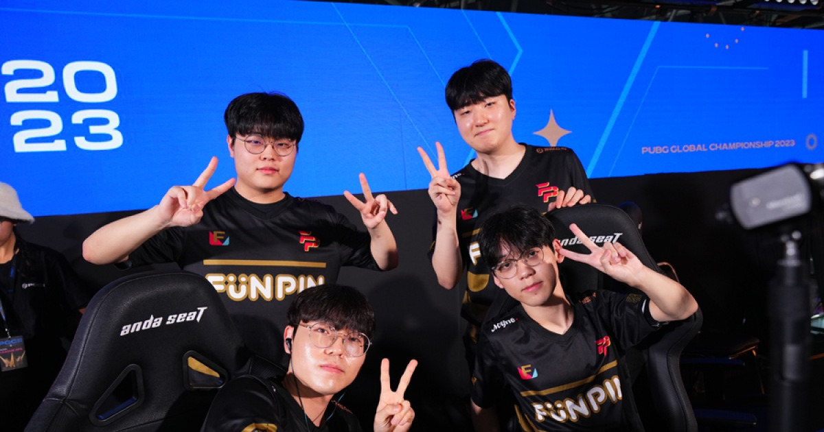 달라진 V7, '그랜드 파이널' 초반부터 질주... 1일차 1위 마무리 [PGC 2023]