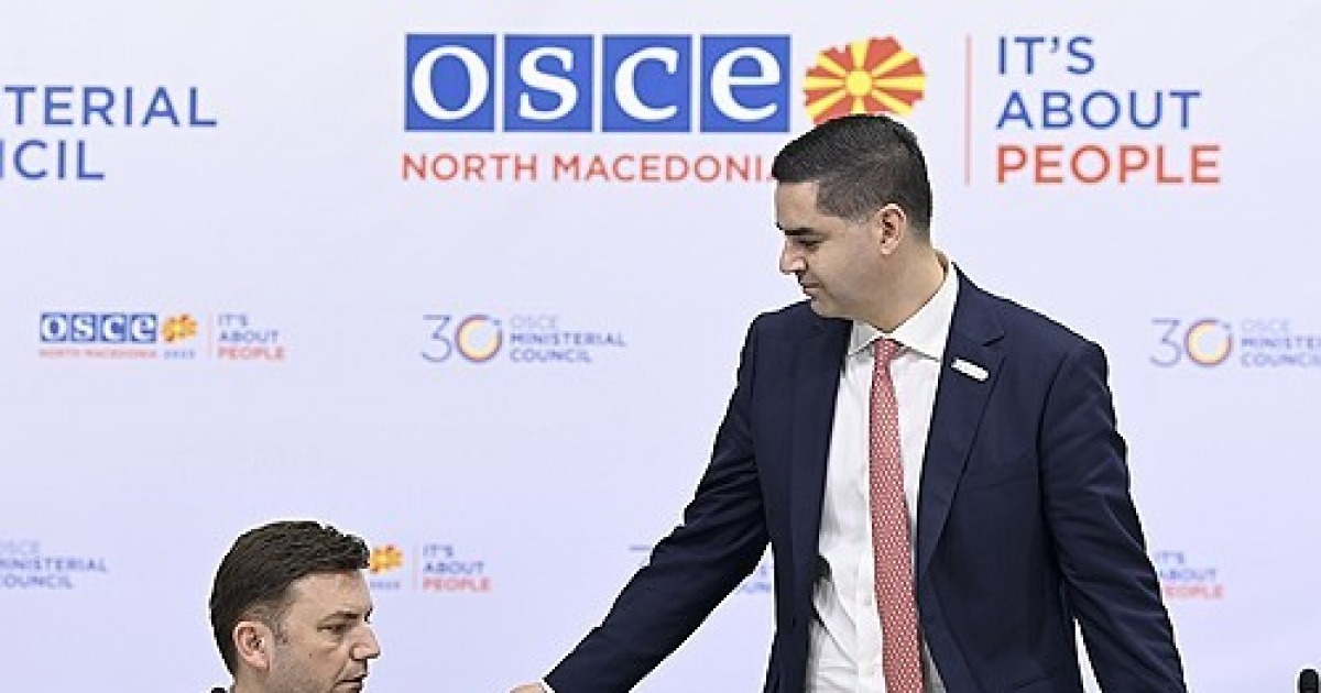 NORTH MACEDONIA OSCE MEETING