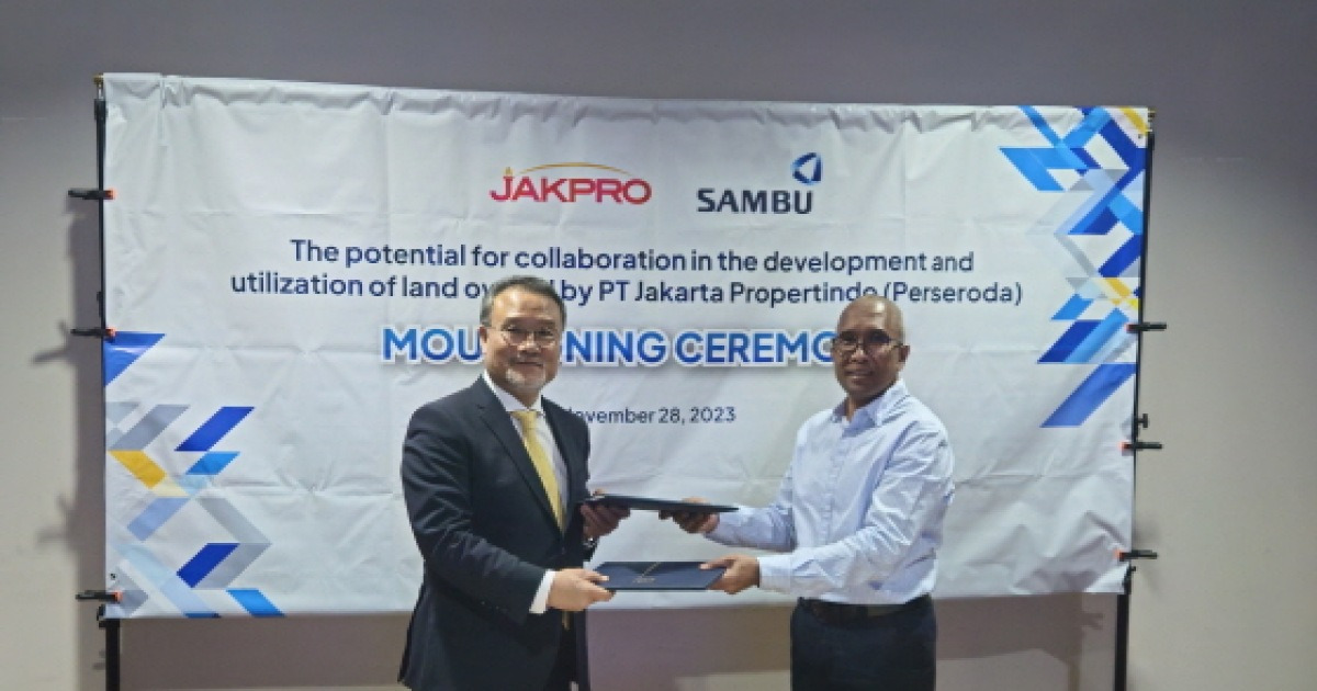 삼부토건, 印尼 JAKPRO와 MOU 체결…주상복합 3개동 건설 참여