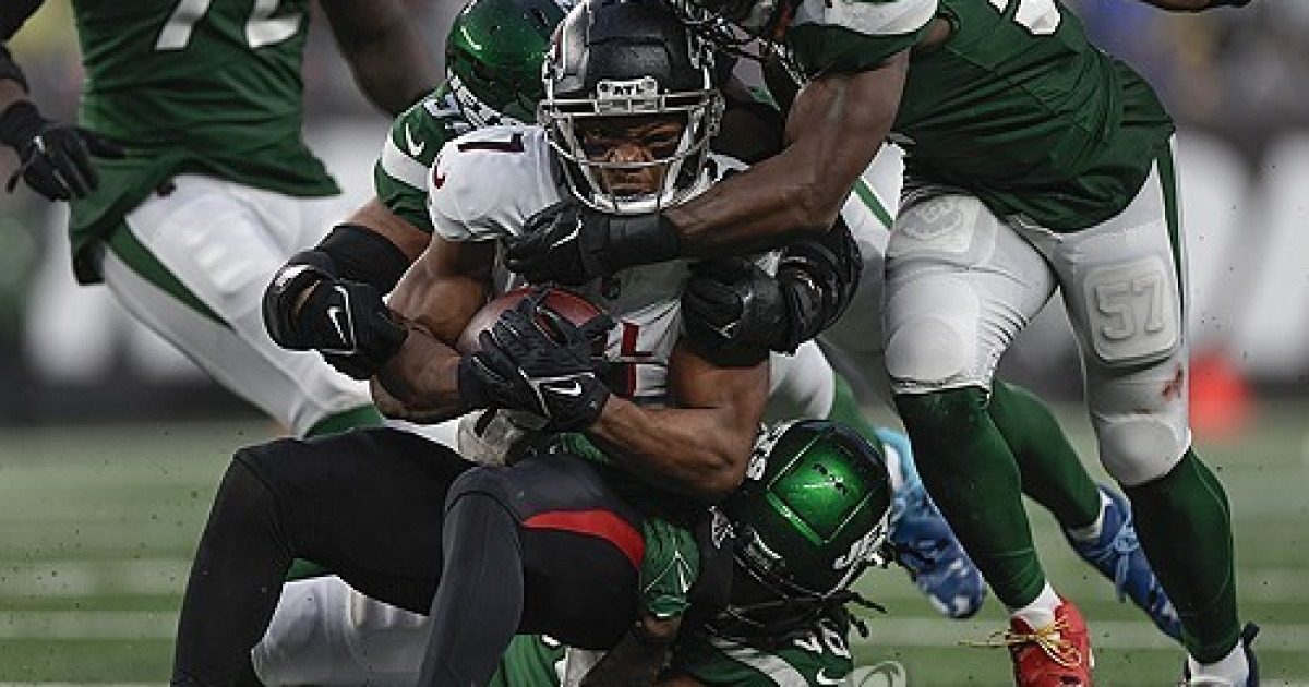 Falcons Jets Football