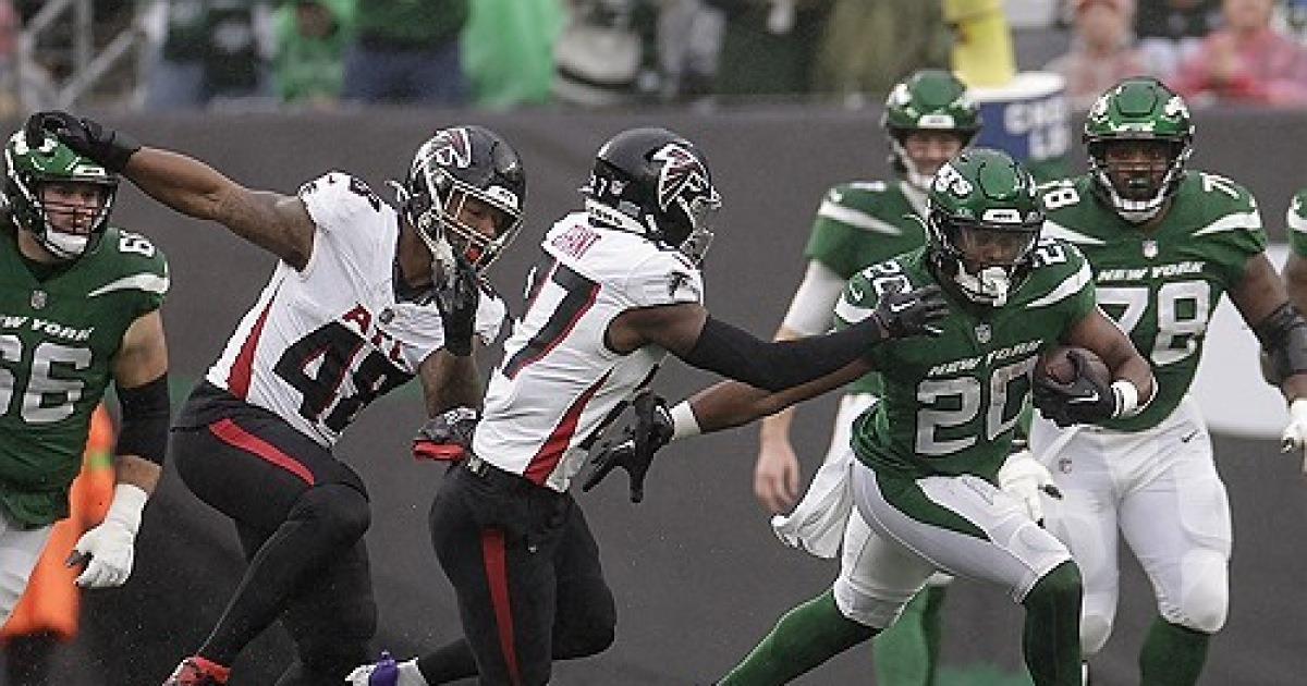 Falcons Jets Football