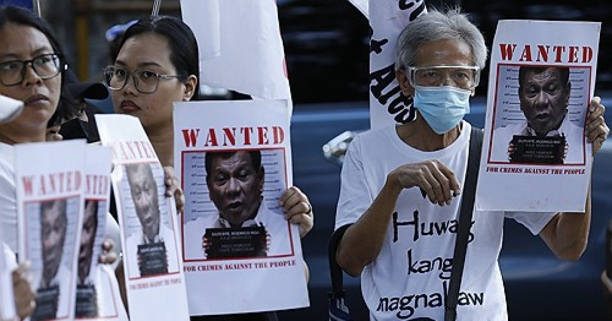 PHILIPPINES CASTRO DUTERTE THREATS
