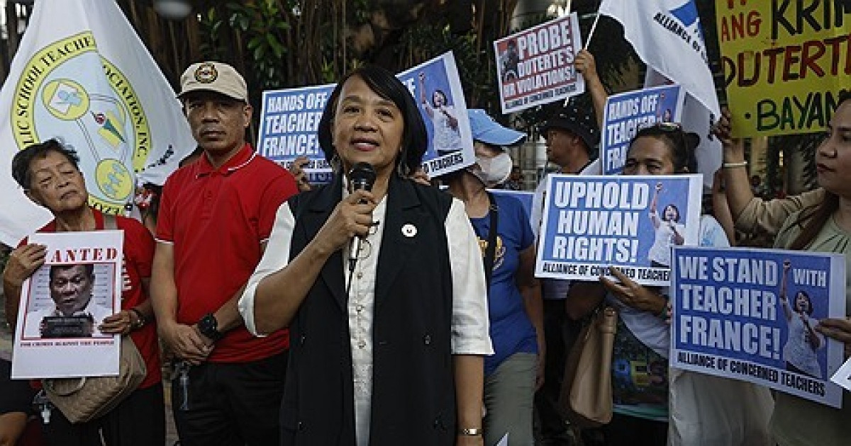 PHILIPPINES CASTRO DUTERTE THREATS