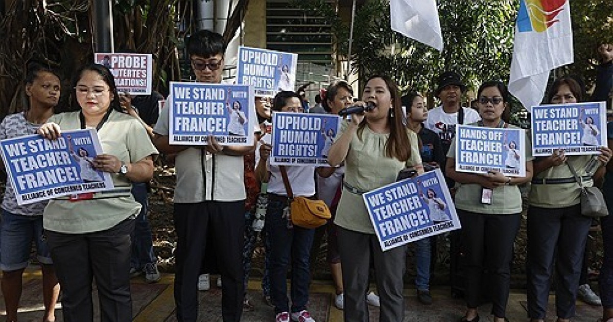 PHILIPPINES CASTRO DUTERTE THREATS