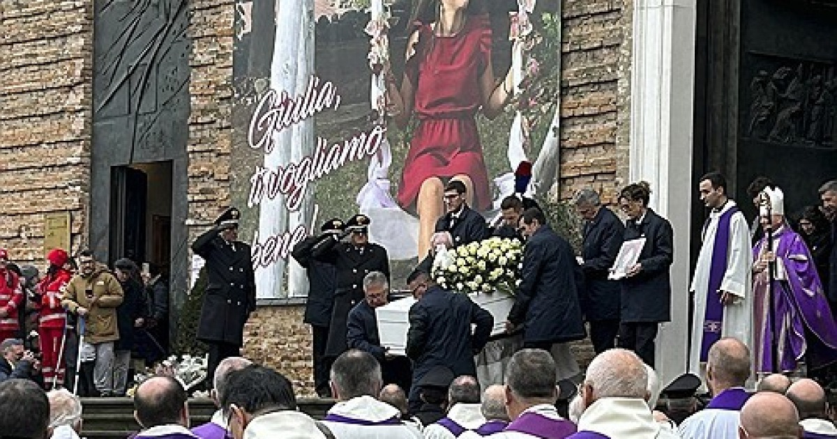 Italy Funeral Giulia Cecchettin