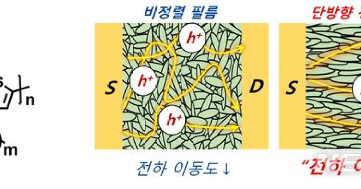 GIST-KAIST공동연구팀, 세계 최고수준 유기물 전자소자 개발
