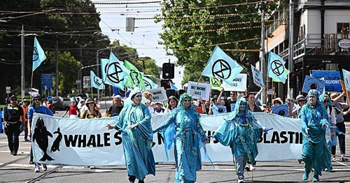 AUSTRALIA PROTEST EXTINCTION REBELLION