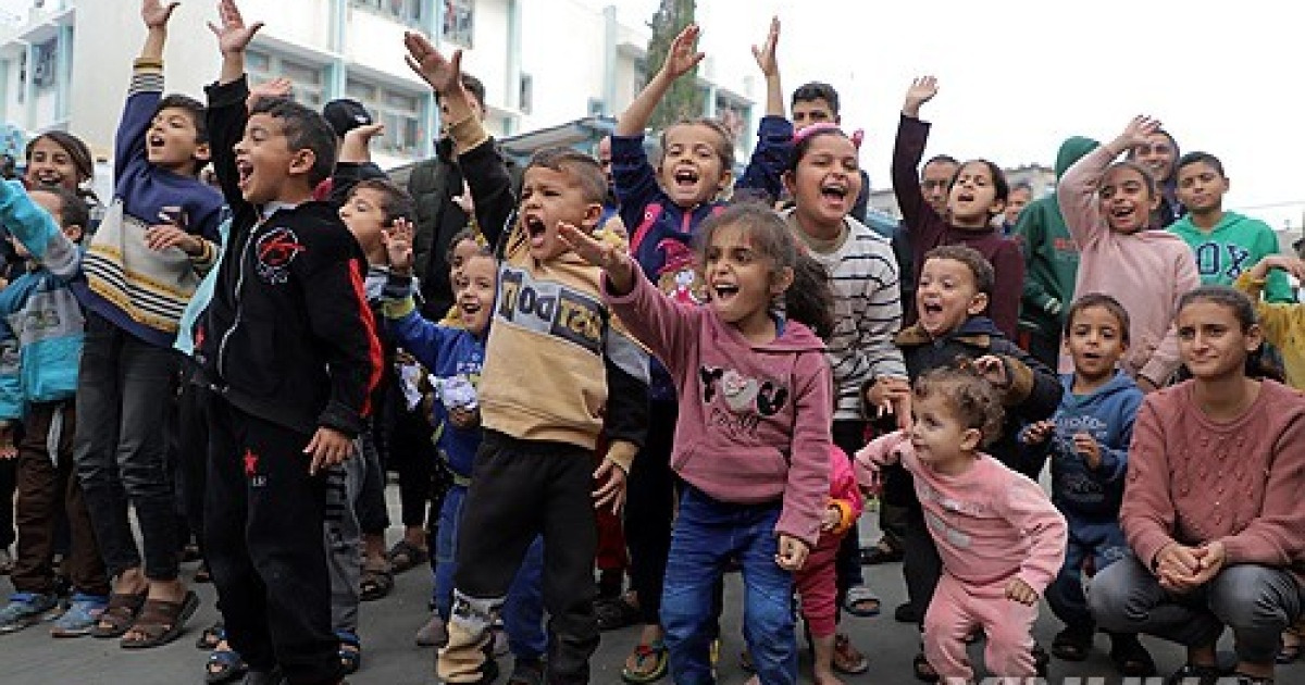 MIDEAST-GAZA-RAFAH-CHILDREN