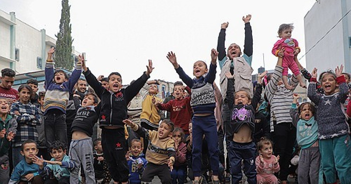 MIDEAST-GAZA-RAFAH-CHILDREN