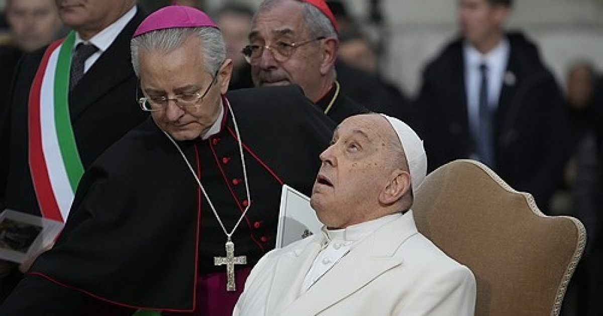 Italy Pope Christmas