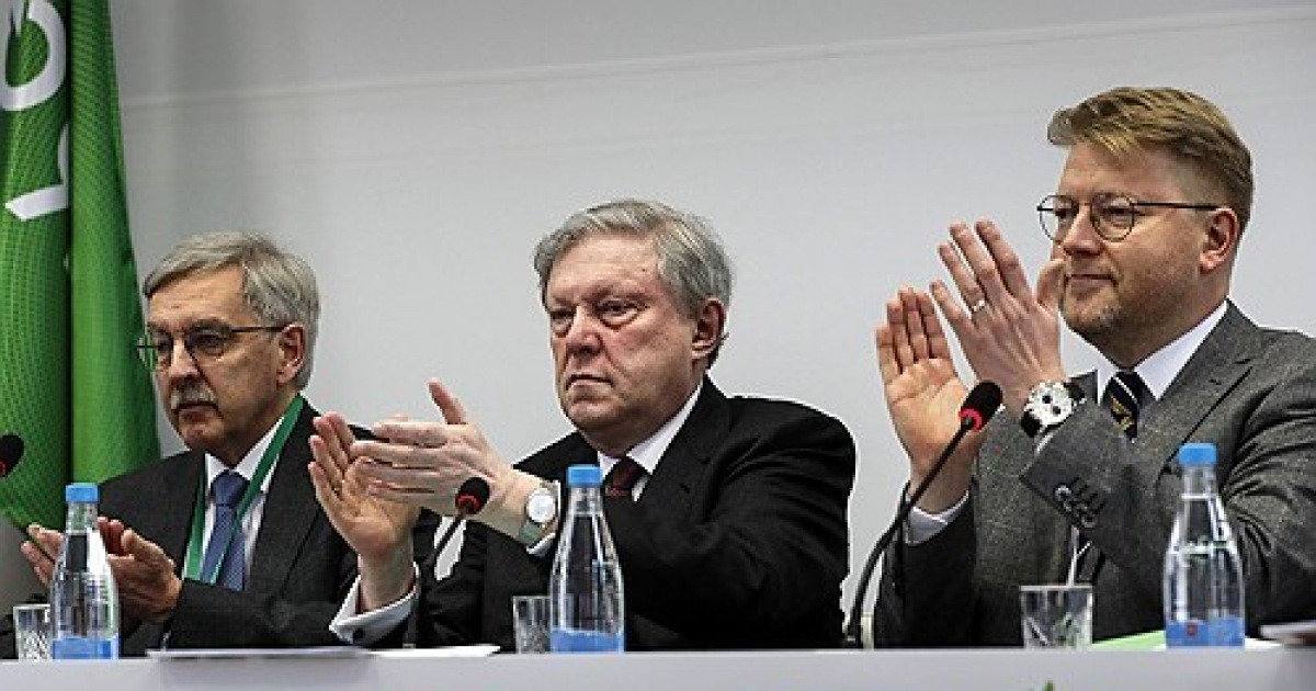 RUSSIA PARTY YABLOKO CONGRESS