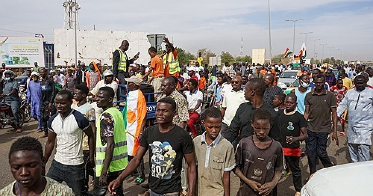 NIGER RALLY AGAINST ECOWAS SANCTIONS