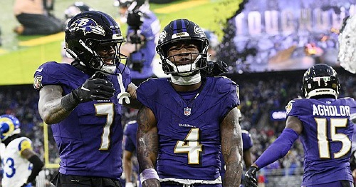 Rams Ravens Football