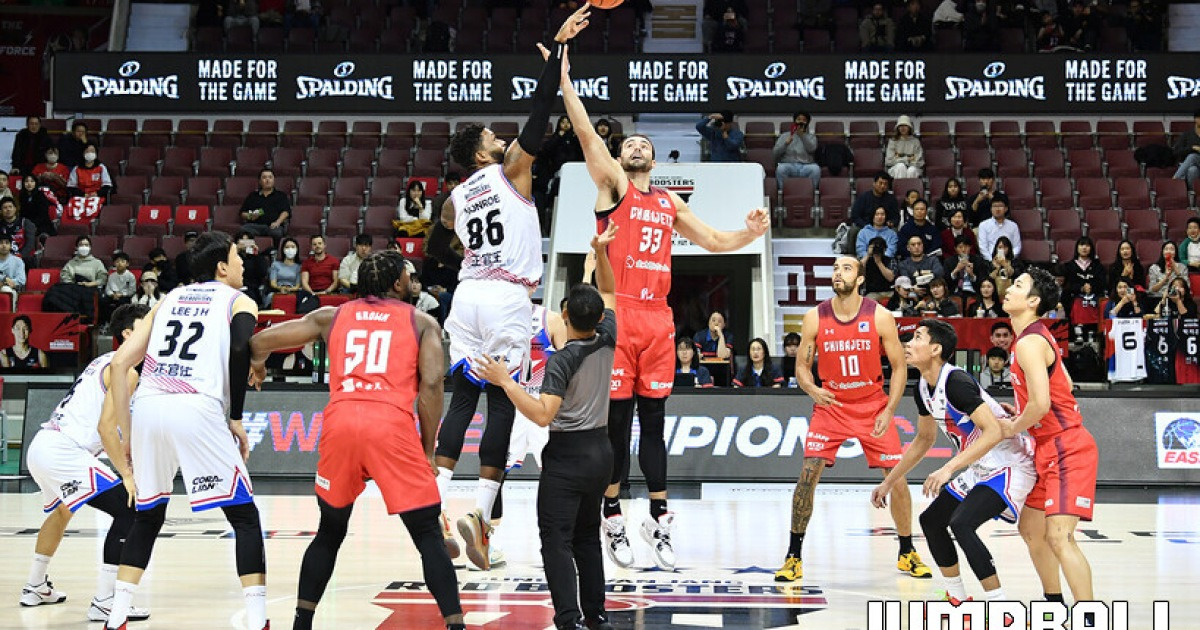 [JB화보] EASL(동아시아 슈퍼리그) 치바 제츠, 정관장에 69-102로 승리