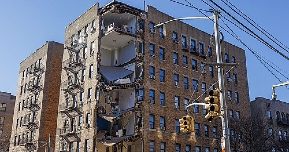 USA NEW YORK BUILDING COLLAPSE