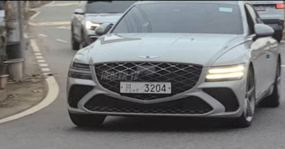 제네시스 G80 F/L, 실물로 보면 이렇게 생겼습니다 | M투데이