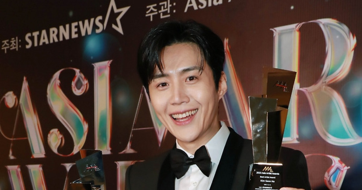 김선호 '2023 AAA 2관왕'[★포토]