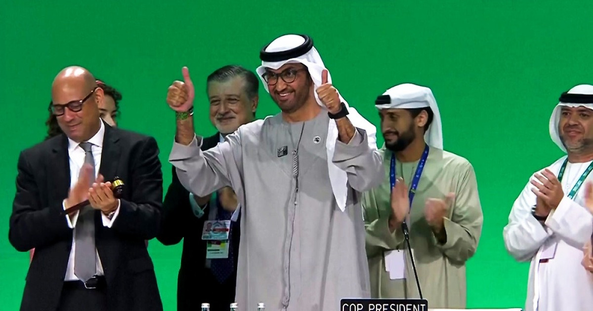 "UAE 합의는 기후 위기 대응 위한 실질적 진전"