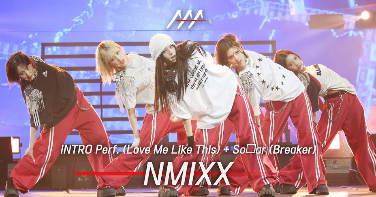 2023 AAA - 엔믹스 'INTRO Perf. (Love Me Like This) + Sonar (Breaker)' 축하 ...