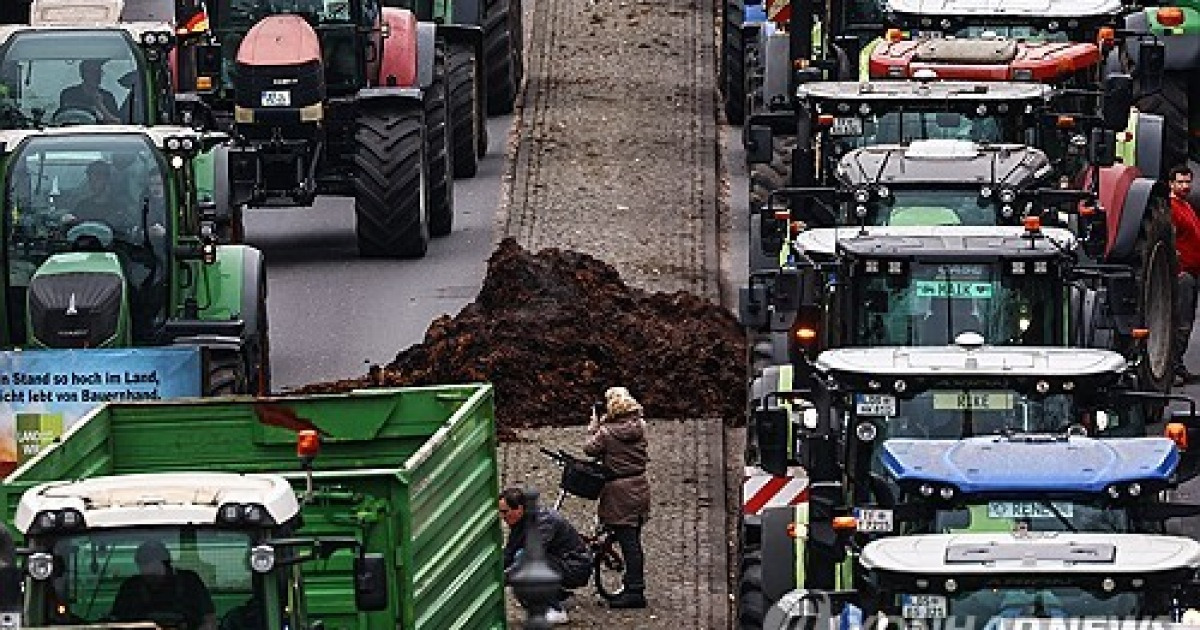 GERMANY FARMERS PROTEST