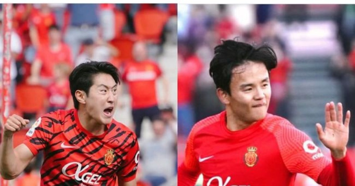 'LEE 팔고 지갑 두꺼워진' 마요르카 또 숟가락 얹네.. 이강인-구보 'UCL 韓日전 성사'에 가장 신났다