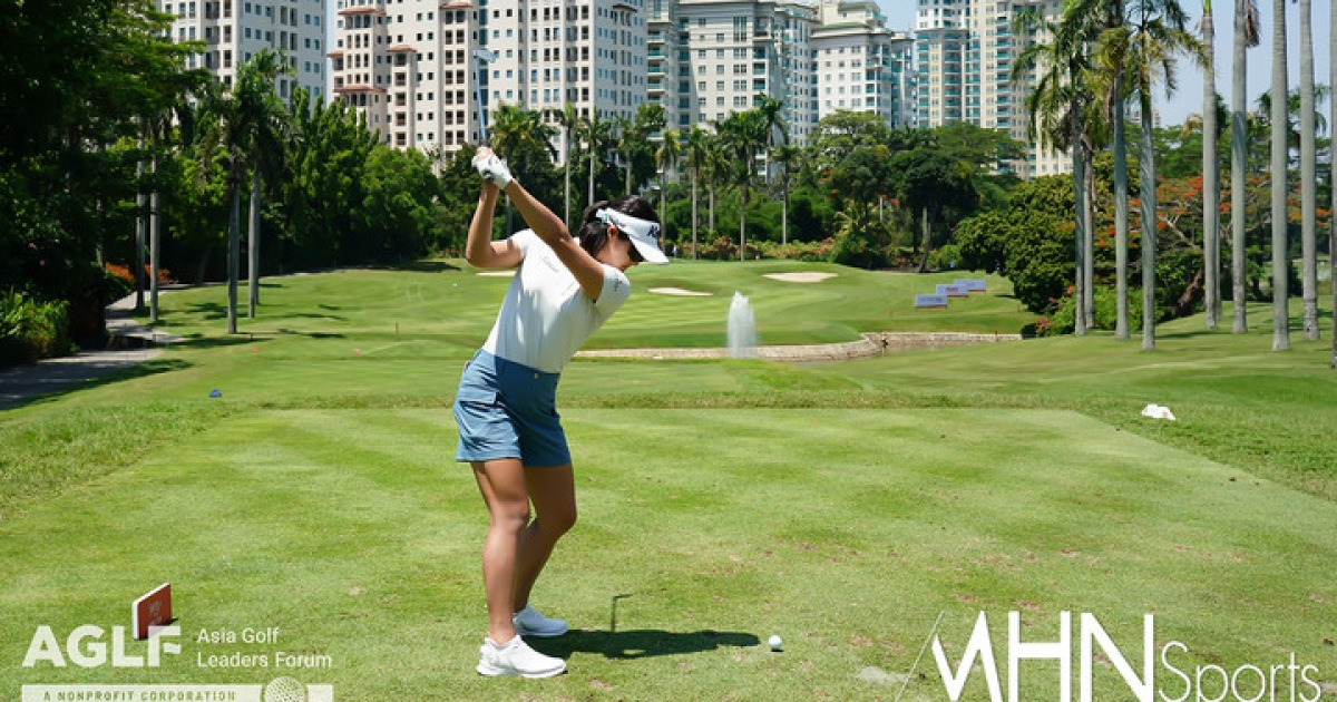 [Ms포토] 김민별 '2023 무관 AGLF에서 우승 노려요'