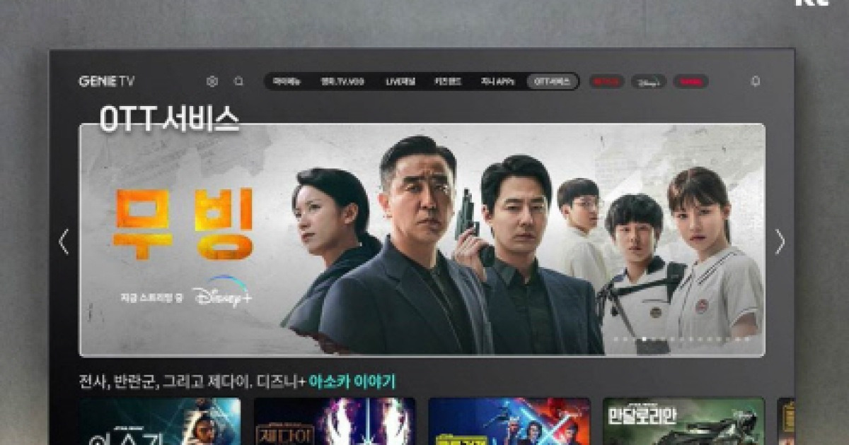 [2023 히트상품 총결산] KT, OTT·유튜브 등… 콘텐츠 多 모았다