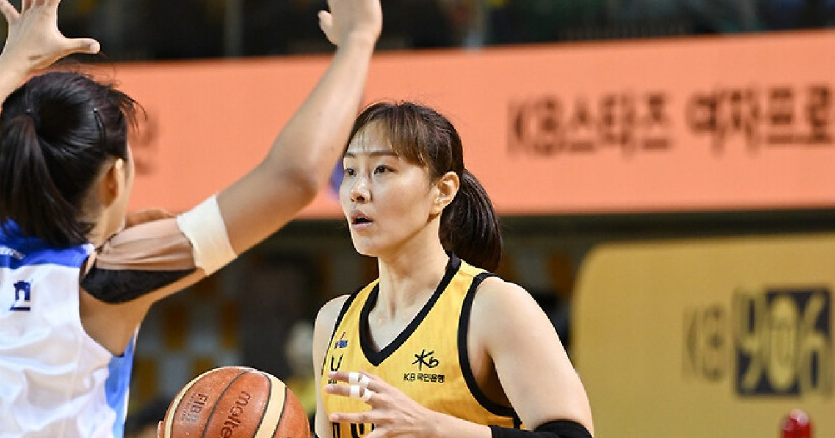 ‘독감 회복’ KB스타즈 주장 염윤아, BNK 상대로 복귀전