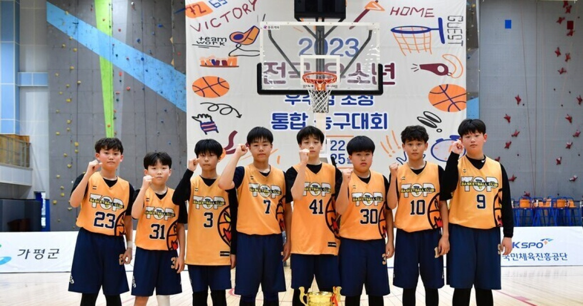 안산 TOP U12 대표팀, 통합 유소년 대회 준우승으로 2023년 유종의 미 거둬