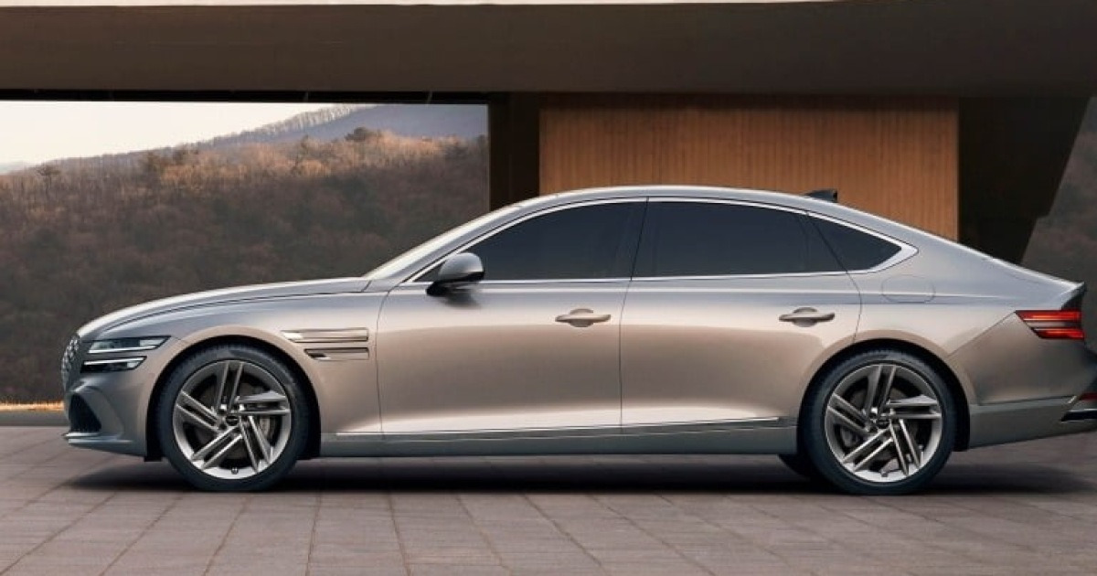 5890만원 '럭셔리 세단'…제네시스 'G80' 이렇게 달라졌다