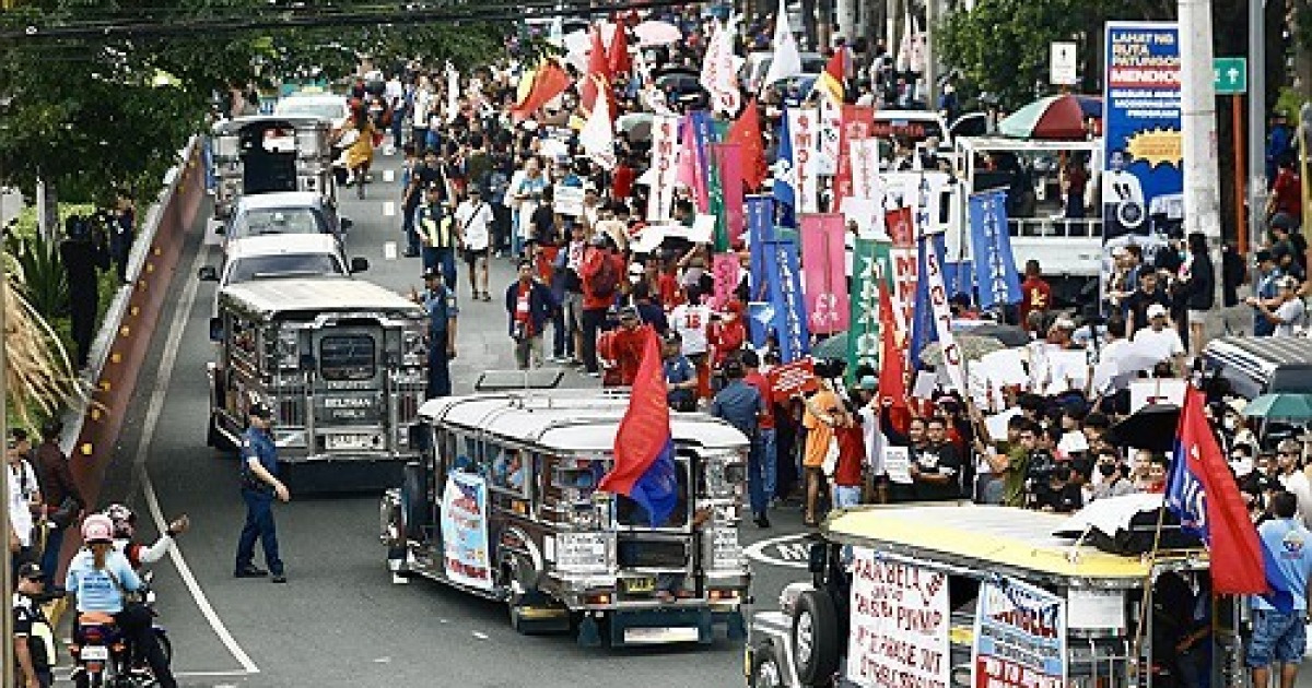 PHILIPPINES JEEPNEY STRIKE