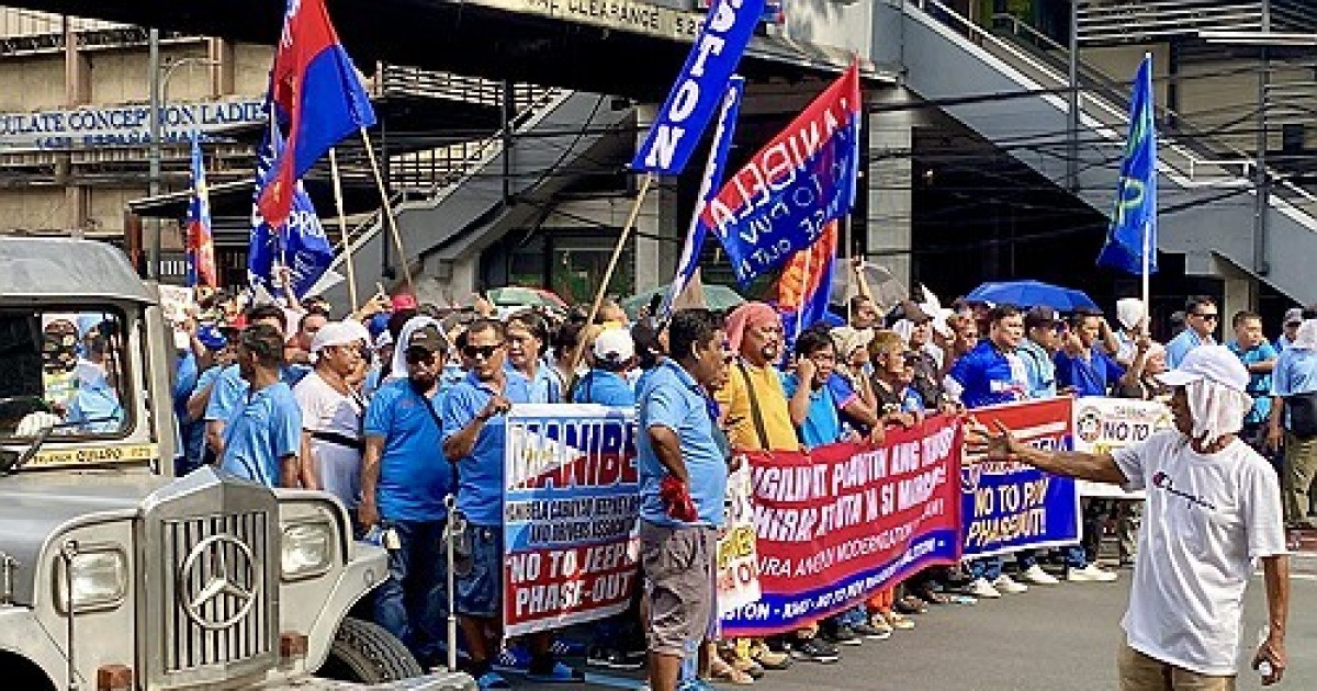 PHILIPPINES JEEPNEY STRIKE