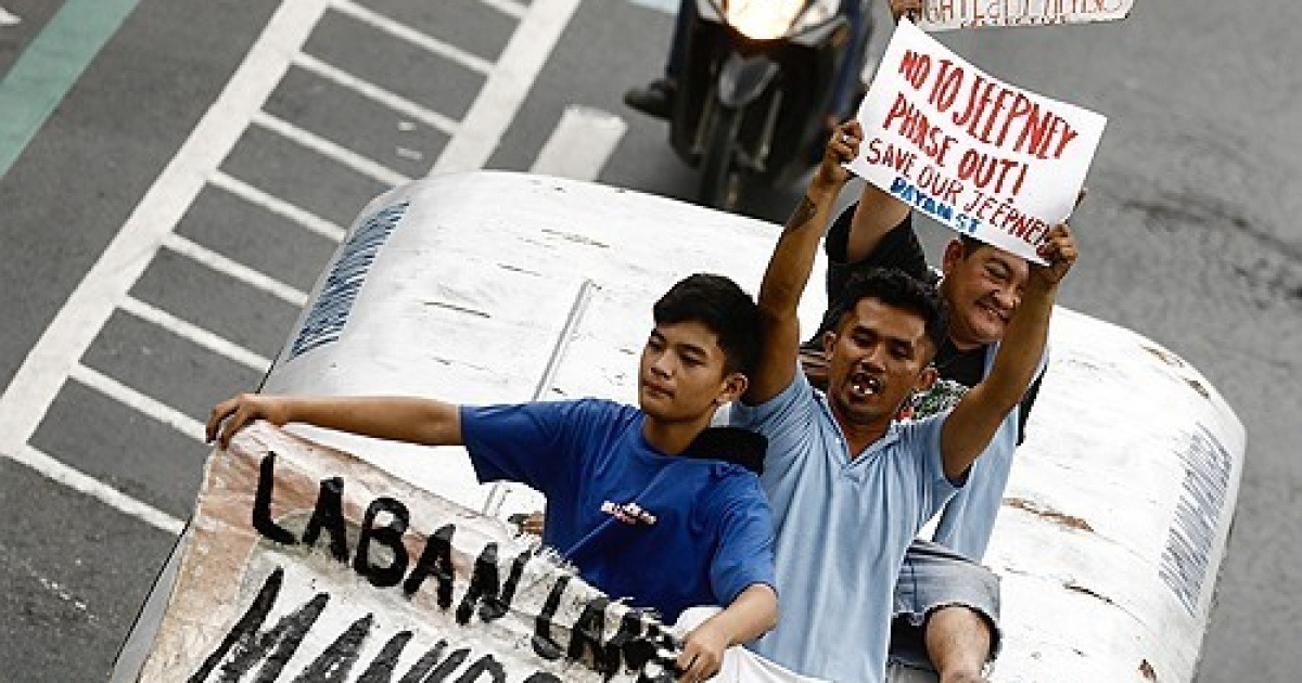 PHILIPPINES JEEPNEY STRIKE