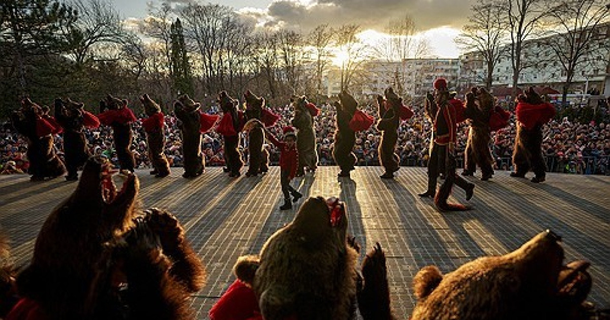 Romania Bear Ritual Photo Gallery