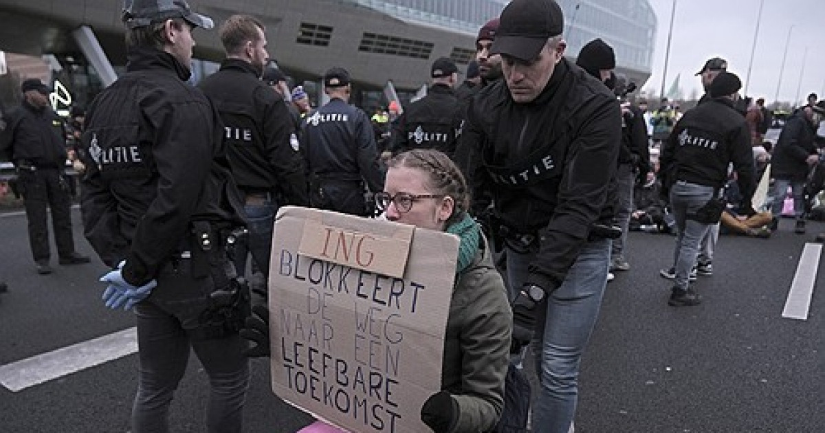 Netherlands Climate Protest