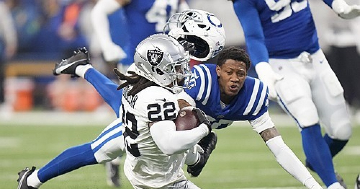 APTOPIX Raiders Colts Football