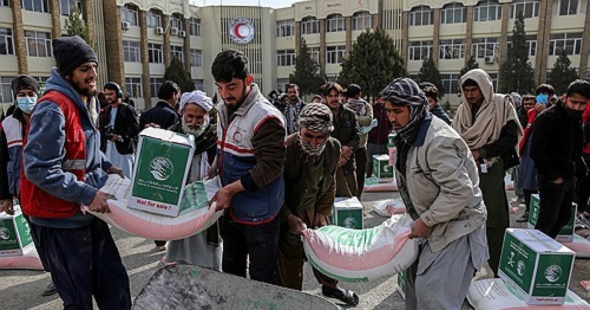 AFGHANISTAN KING SALMAN AID
