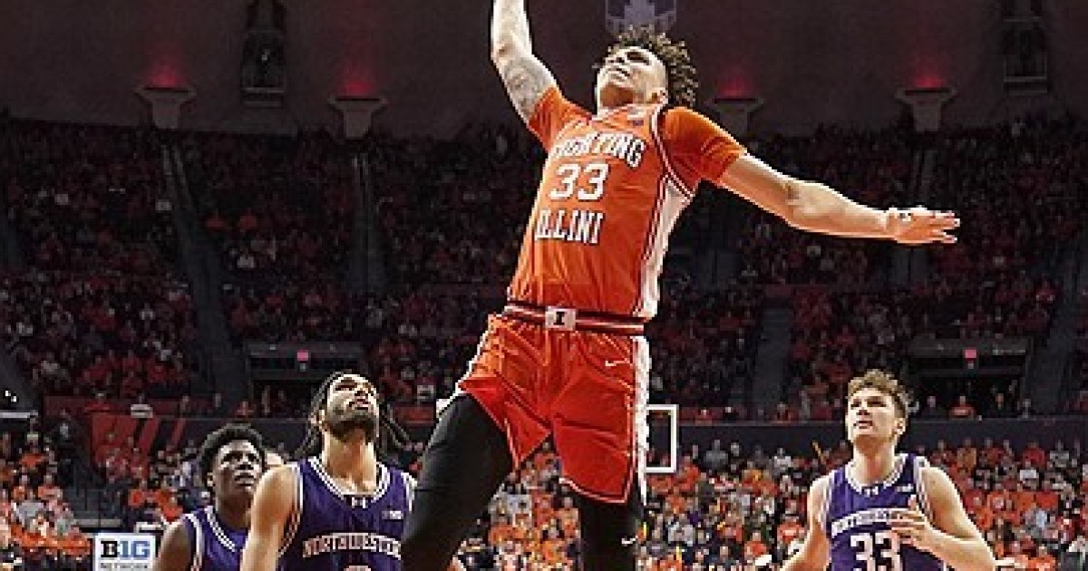 APTOPIX Northwestern Illinois Basketball