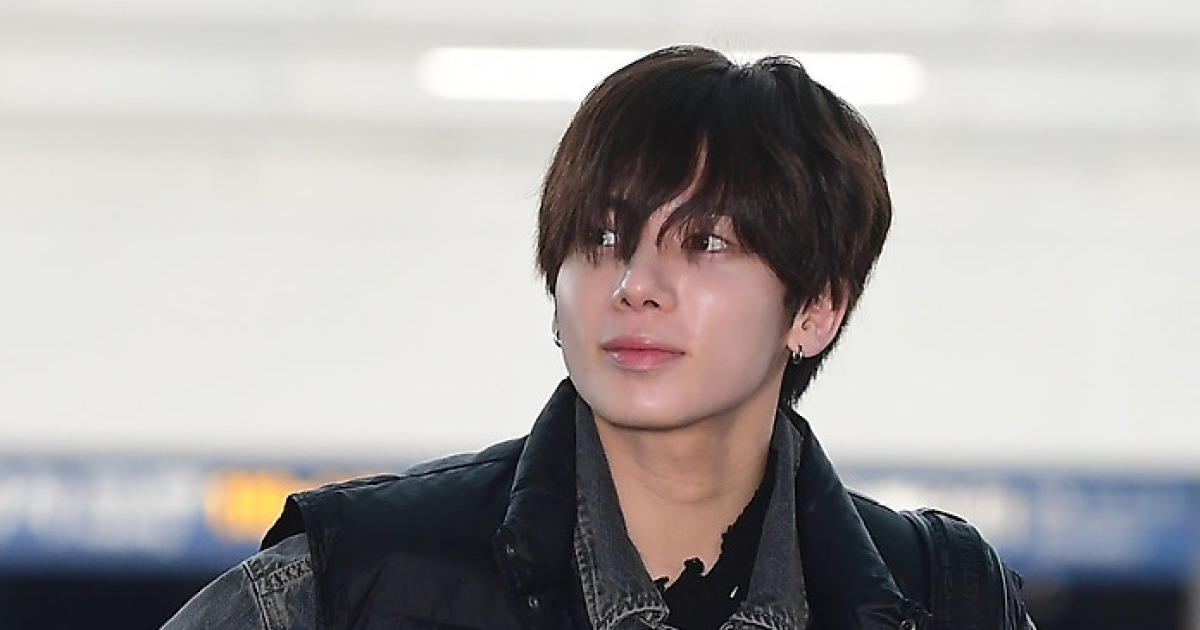 [TEN포토]TXT 태현 '편안한 공항패션'