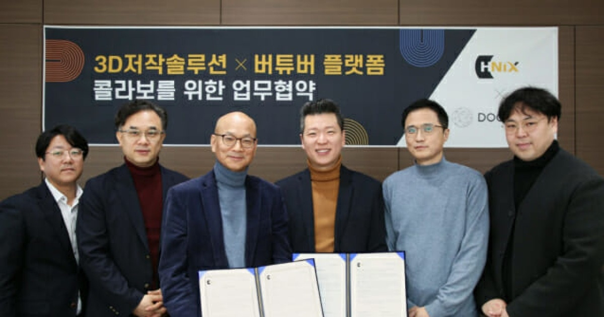 HNIX-두리번, 버추얼 휴먼 활용 뉴미디어 서비스 협력