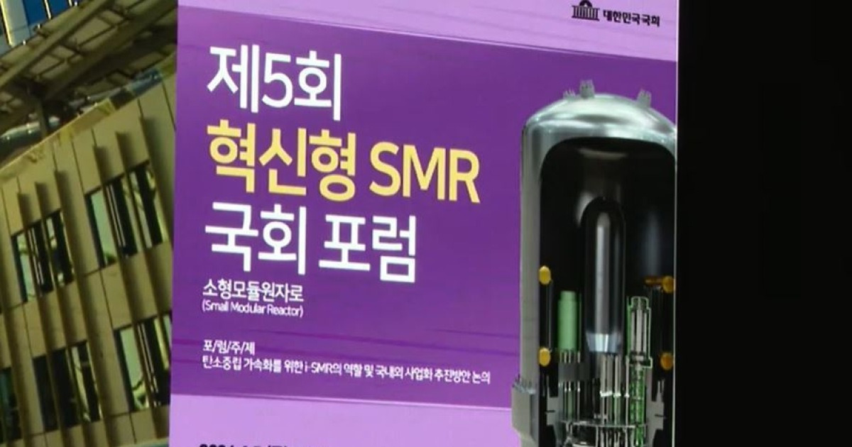 "2031년 첫 SMR 준공…2030년대 글로벌 탑3 달성"