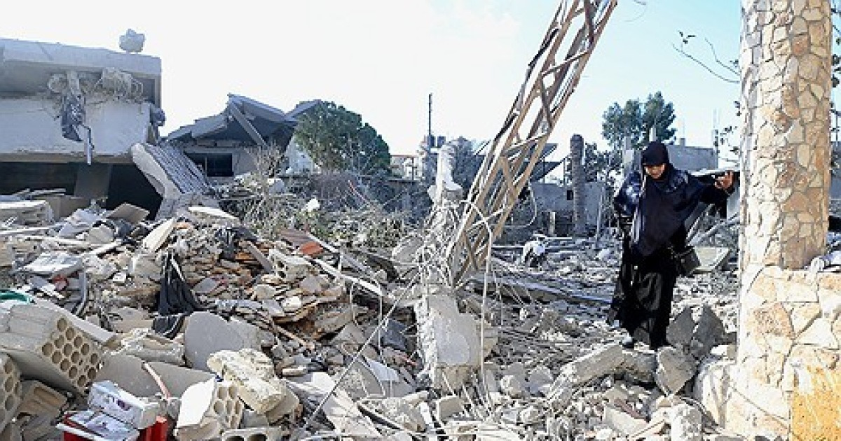 LEBANON-NAQOURA-ISRAEL-BORDER-DAMAGE