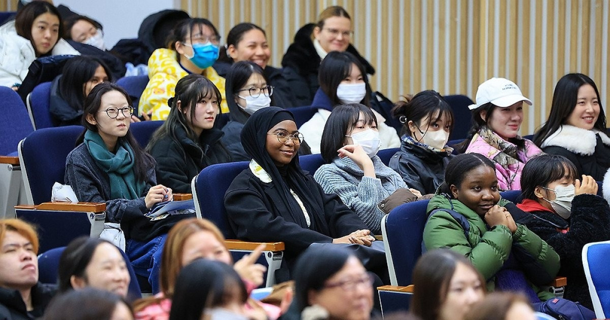 이화여대서 열린 외국인 한국어 말하기대회