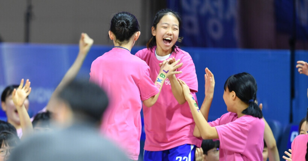 [JB포토] WKBL 걸즈 페스티벌 '우리가 이겼다'