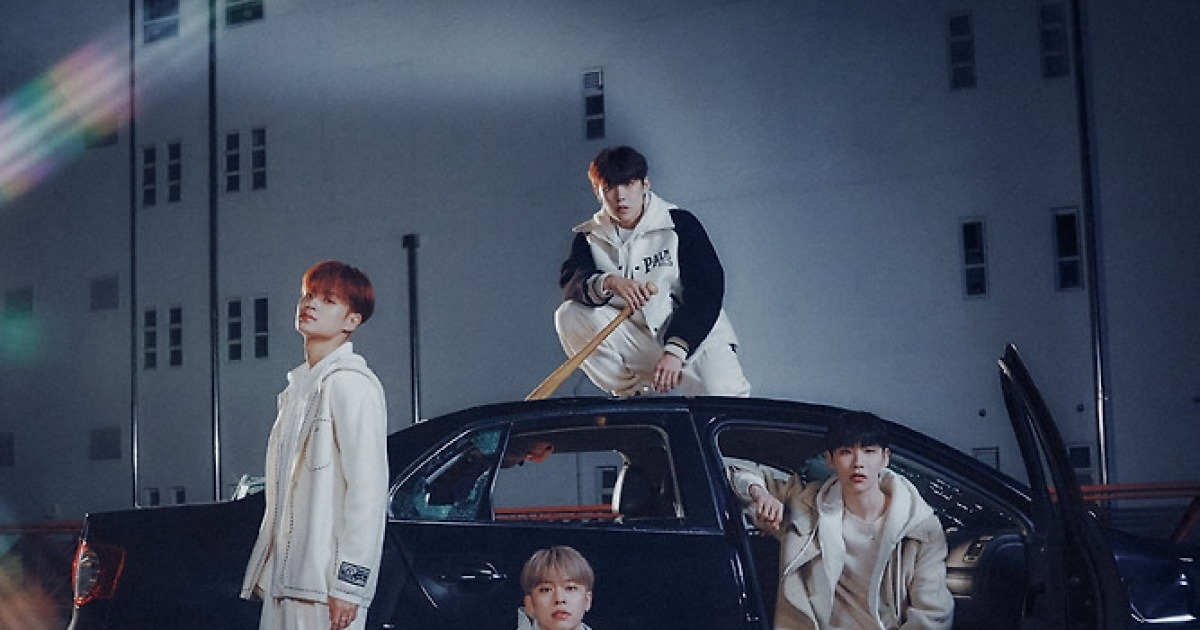 AB6IX (에이비식스), 새 앨범 첫 번째 콘셉트 포토 공개…4인 4색 완벽 비주얼 눈길